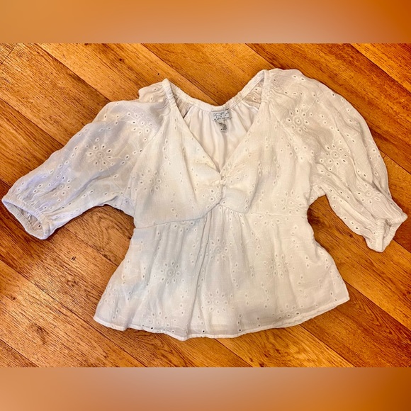 sofia by sofia vergara | Tops | Sofia Vergara Vneck Blouse | Poshmark